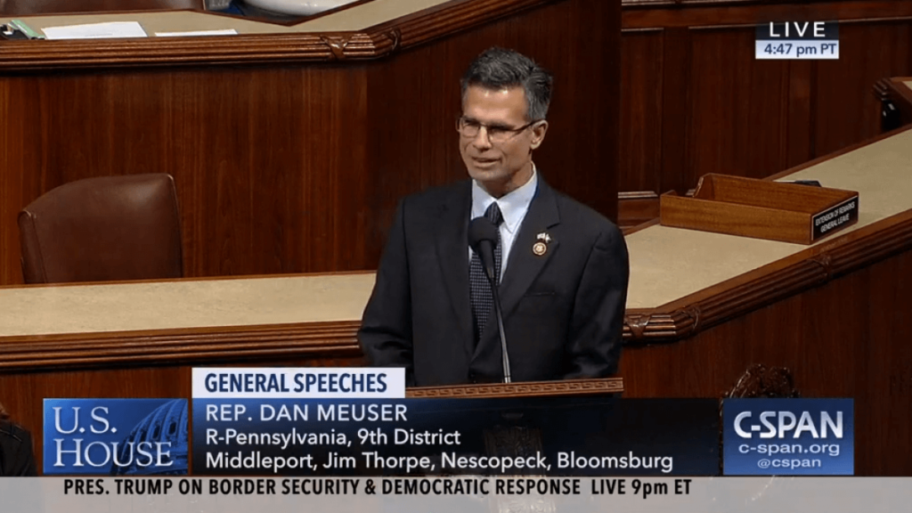 MAGA Dan Meuser: Wall "Essential Tool" - Coal Region Canary