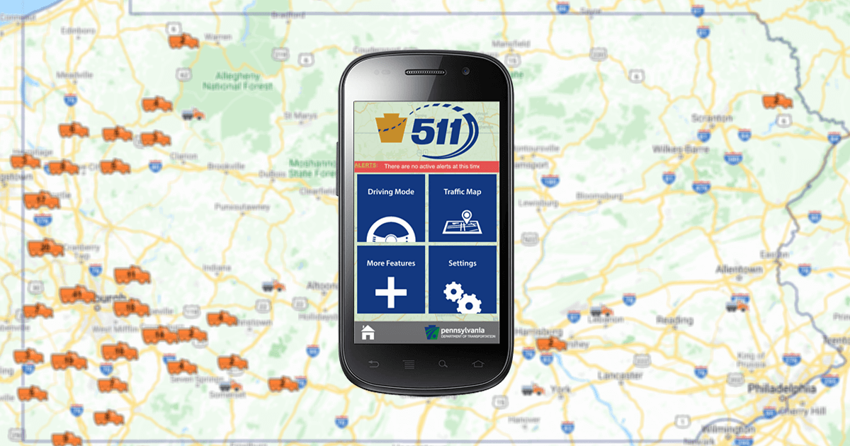 Follow PennDOT Plows Using the 511PA App - Coal Region Canary
