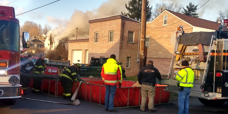 Fire Crews on Scene in Seltzer - Two Buildings Heavily Damaged by ...
